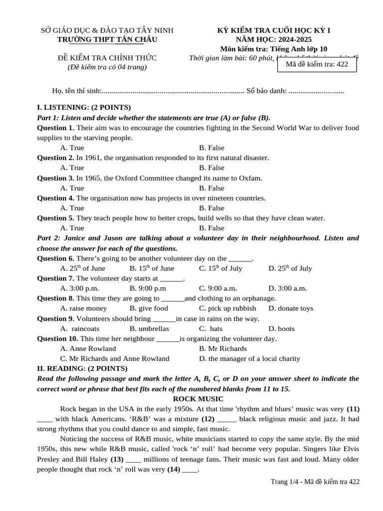 422 | PDF | Rock And Roll | Rhythm And Blues
