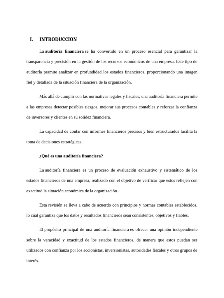 Proceso 1235678 | PDF | Auditoría | Estado financiero