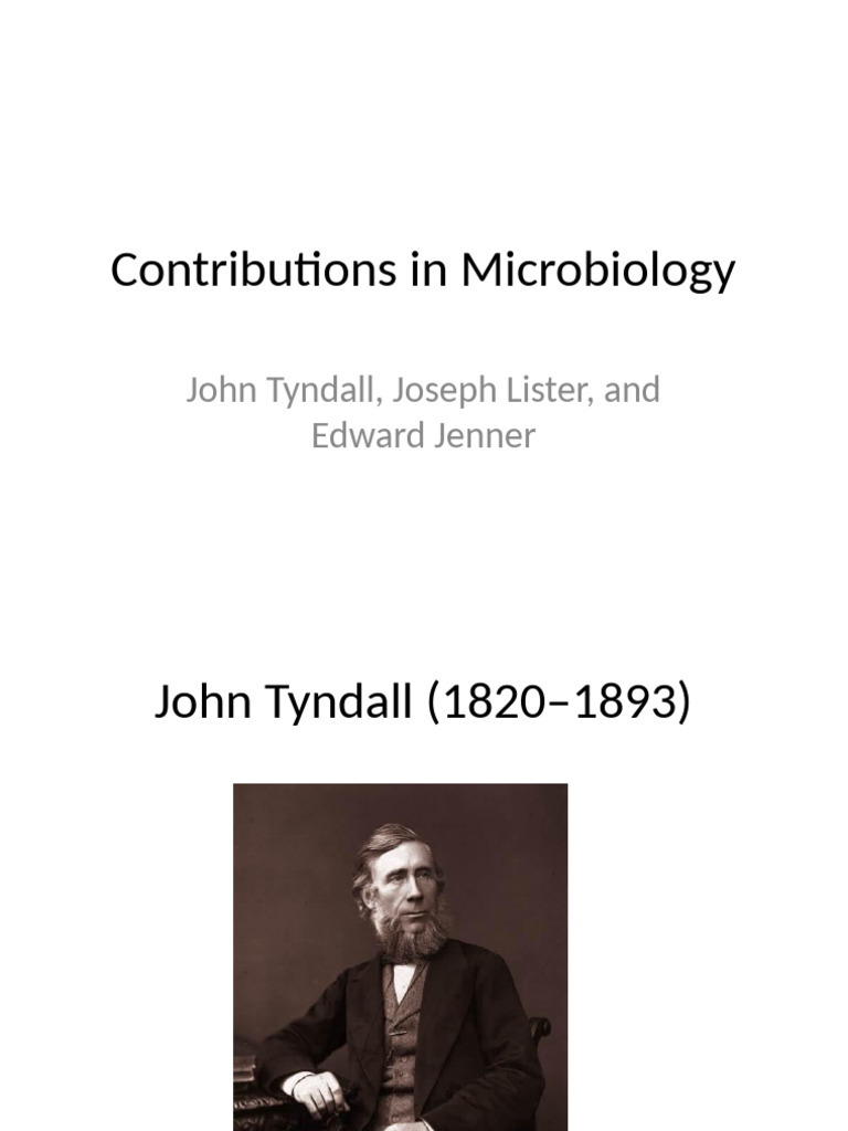 Contributions in Microbiology Final | PDF