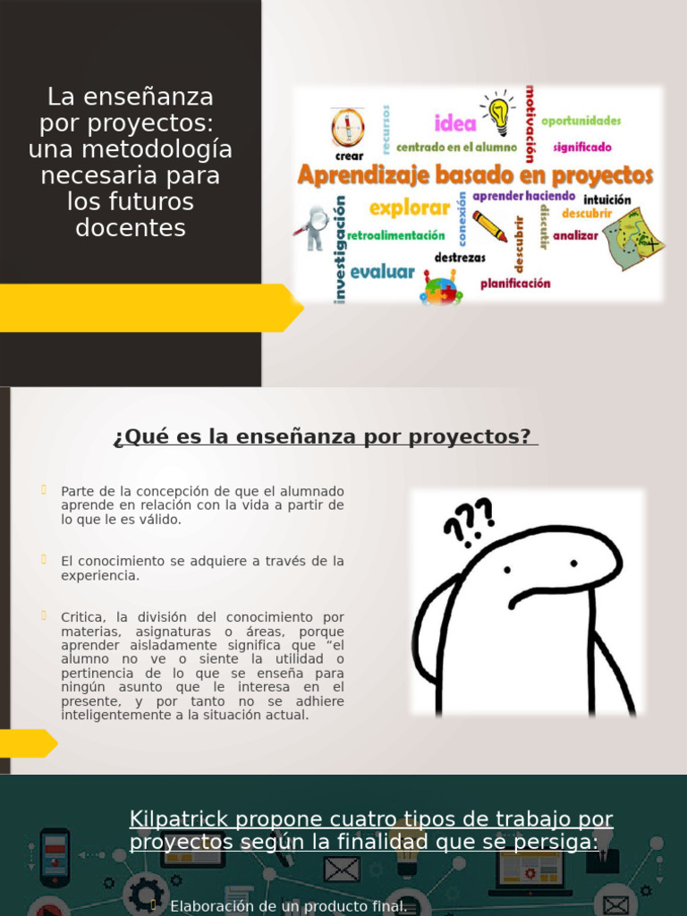 Metodología de Enseñanza por Proyectos | PDF
