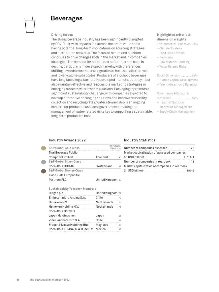 Beverages | PDF | Sustainability | Coca Cola
