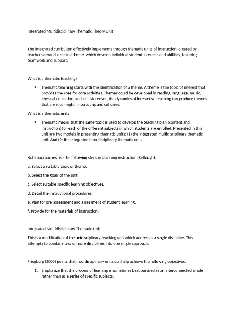 Handouts | PDF | Learning | Curriculum