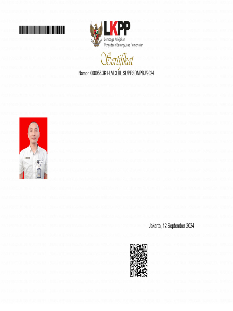 Sertifikat Lulus | PDF