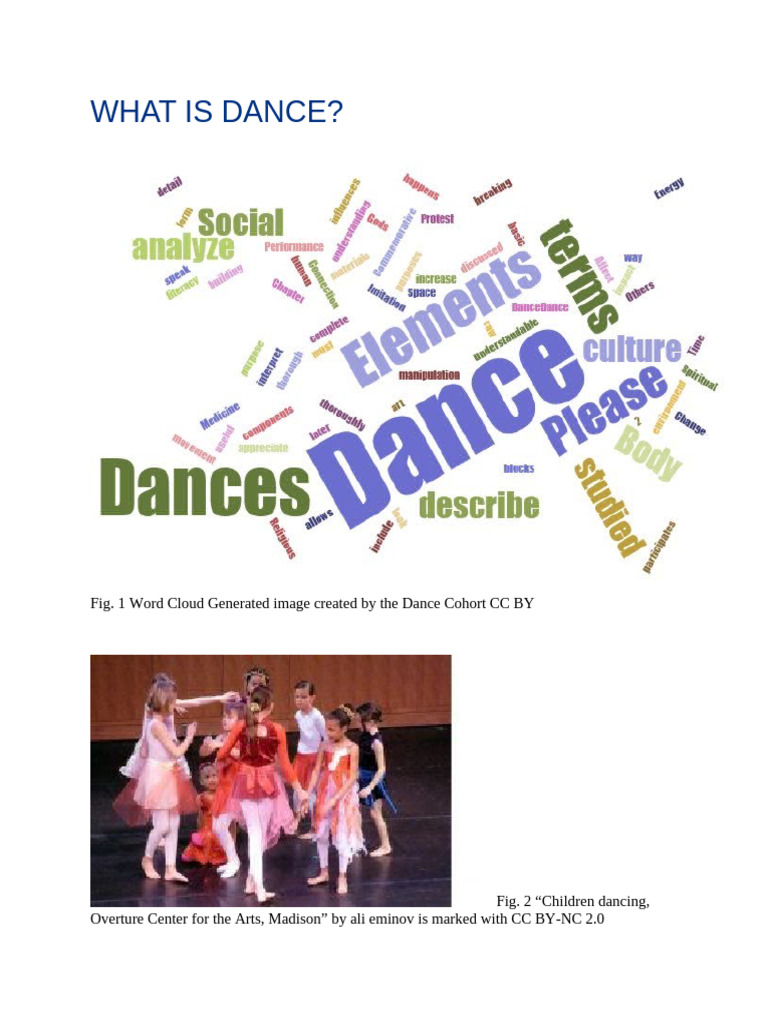 dance readings | PDF | Dances | Ballet