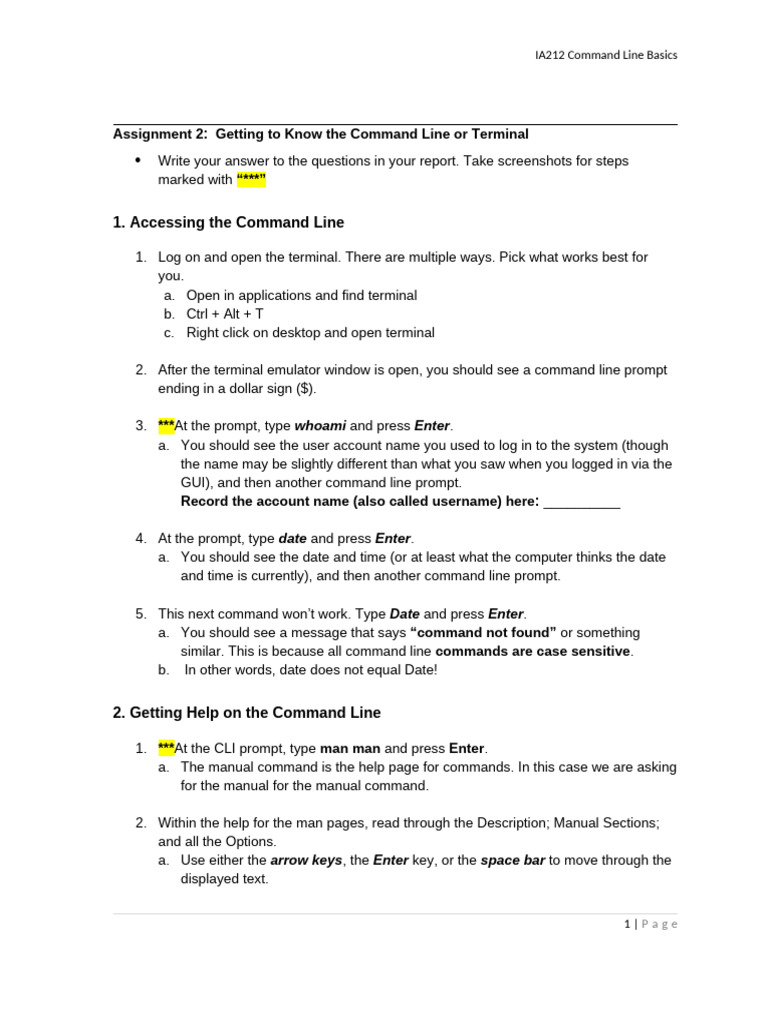 IA212-Assignment_2 | PDF | Command Line Interface | Computer Engineering