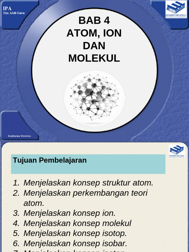 Bab 4_Atom, Ion, dan Molekul | PDF