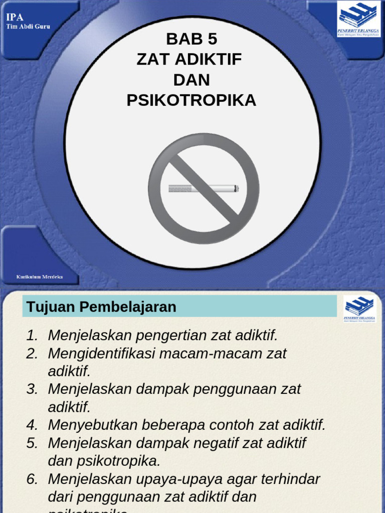 Bab 5_Zat Adiktif dan Psikotropika | PDF
