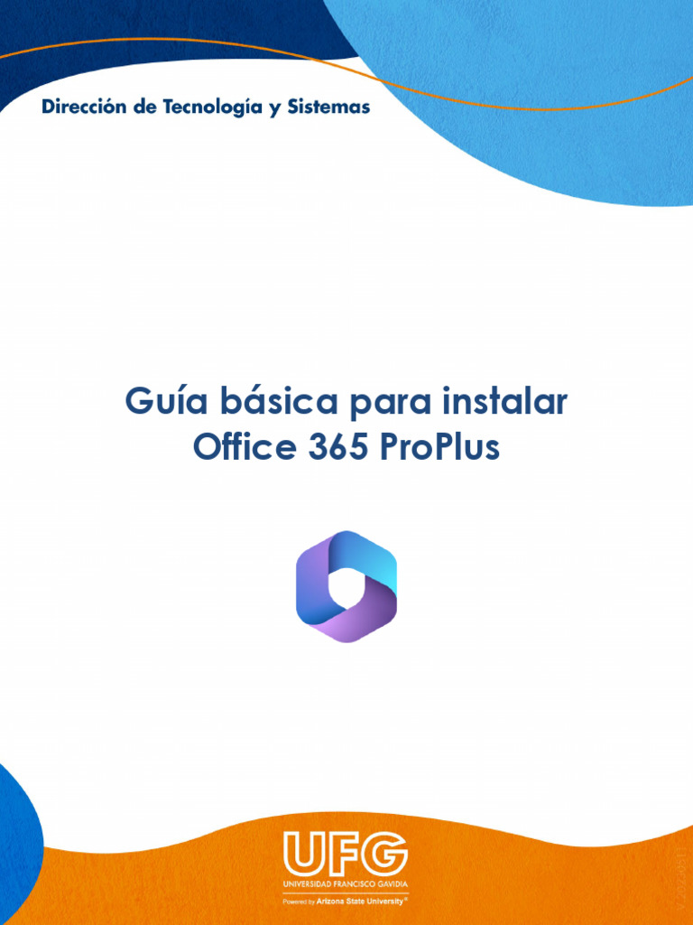 Instala Office 365 ProPlus en UFG | PDF
