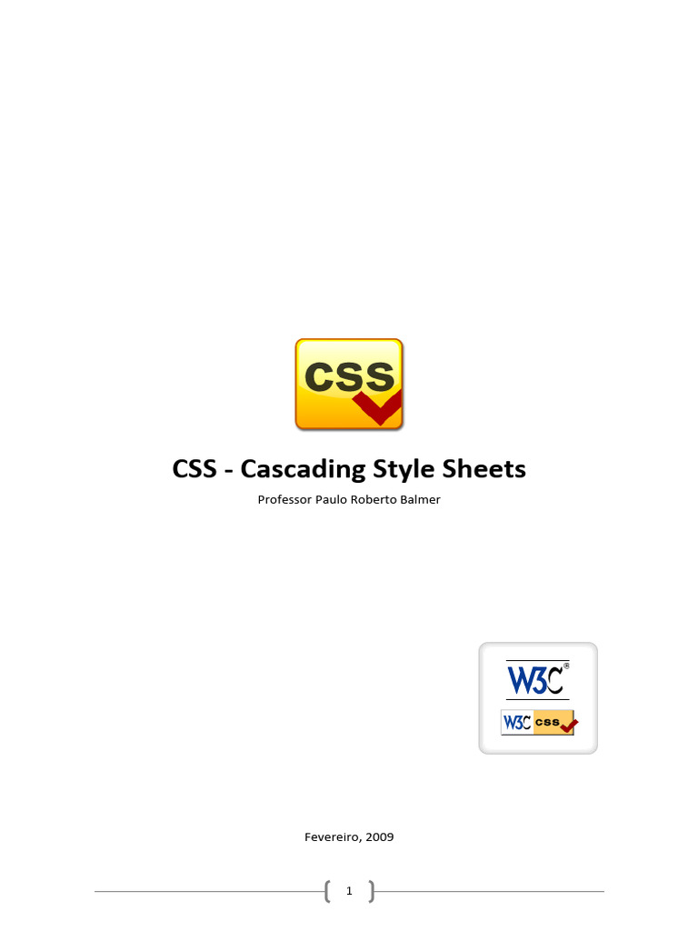 Apostila CSS | PDF | Html | Elemento HTML