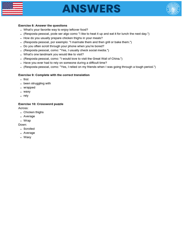 Personal Reflections and Exercises | PDF