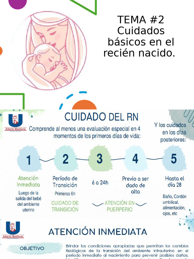 TEMA #2 Cuidados Básicos en El Recién | PDF