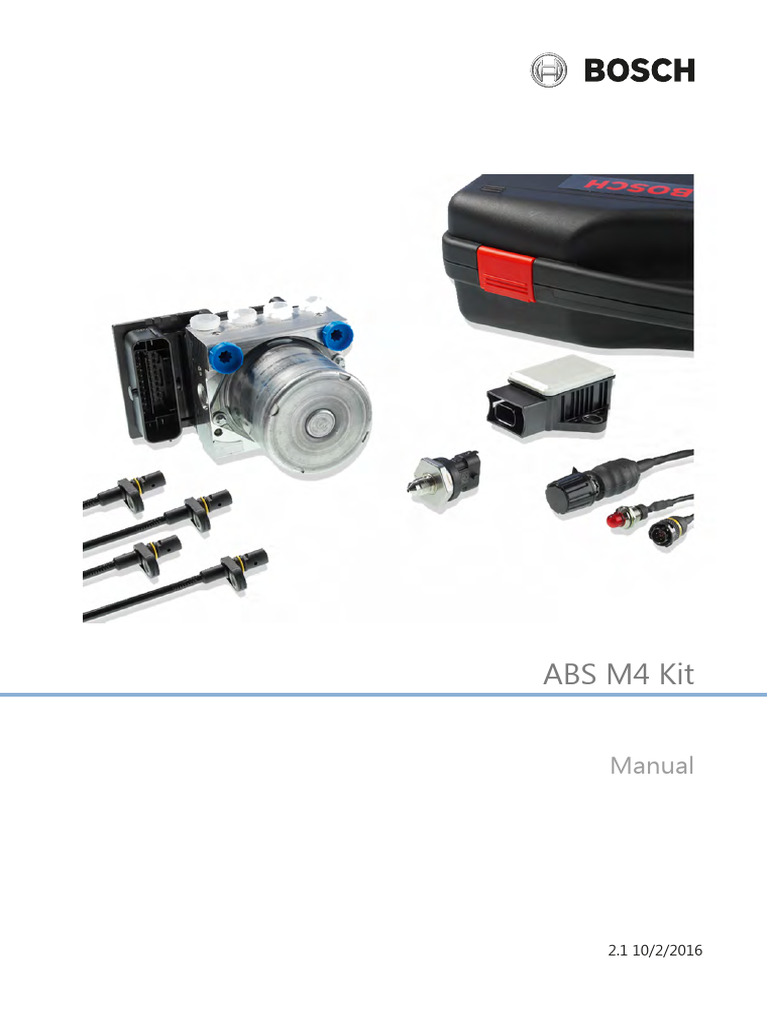ABS M4 Manualpdf | PDF | Anti Lock Braking System | Brake