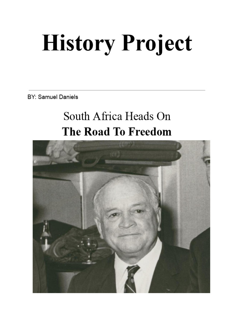 Samuel Daniels 9LT History Project | PDF | South Africa National Rugby ...