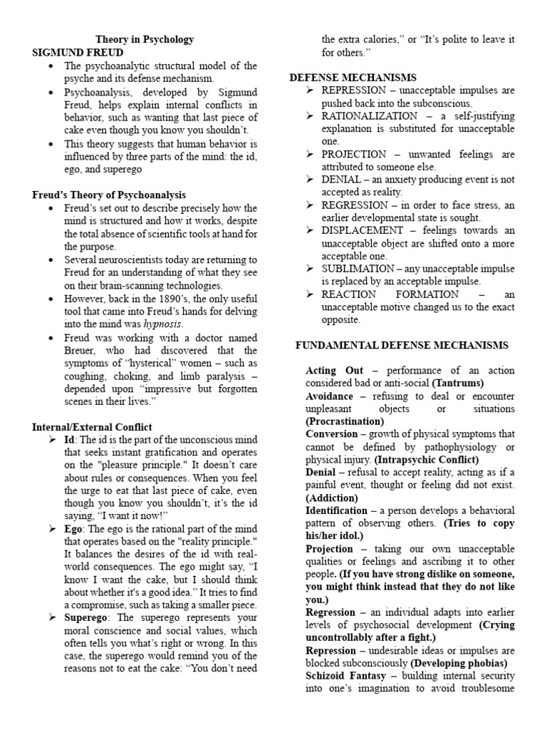 THEORY-IN-PSYCHOLOGY | PDF | Theory | Hypothesis