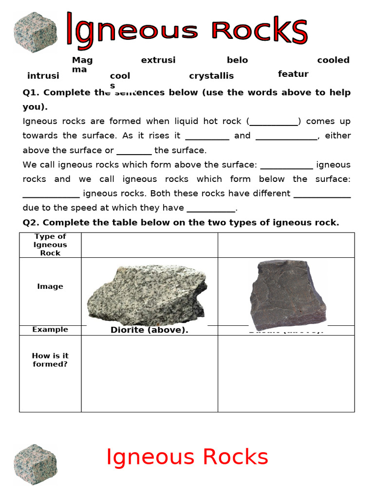 Igneous Rocks | PDF