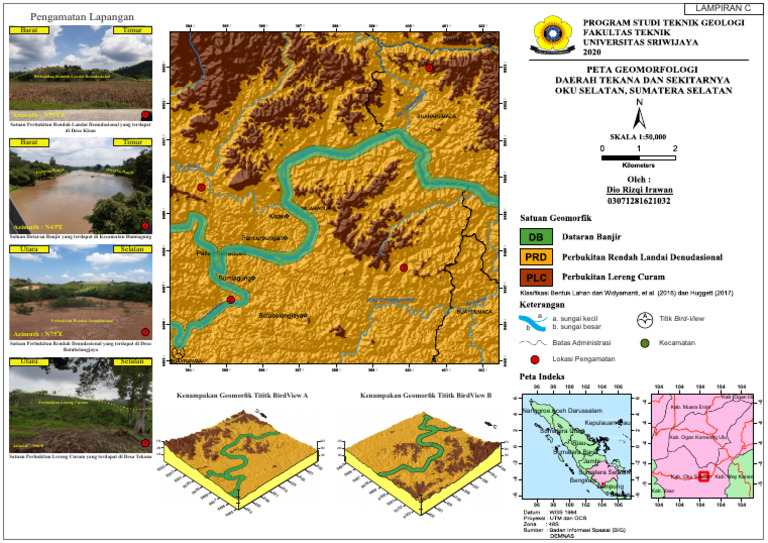 Lampiran C. Peta Geomorfologi | PDF