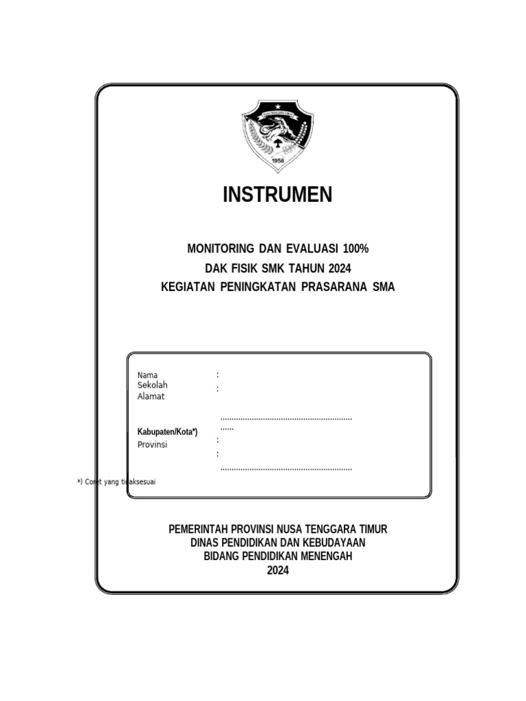 Instrumen Bangun Baru SMK Rps Agribisnis Ternak Unggas | PDF