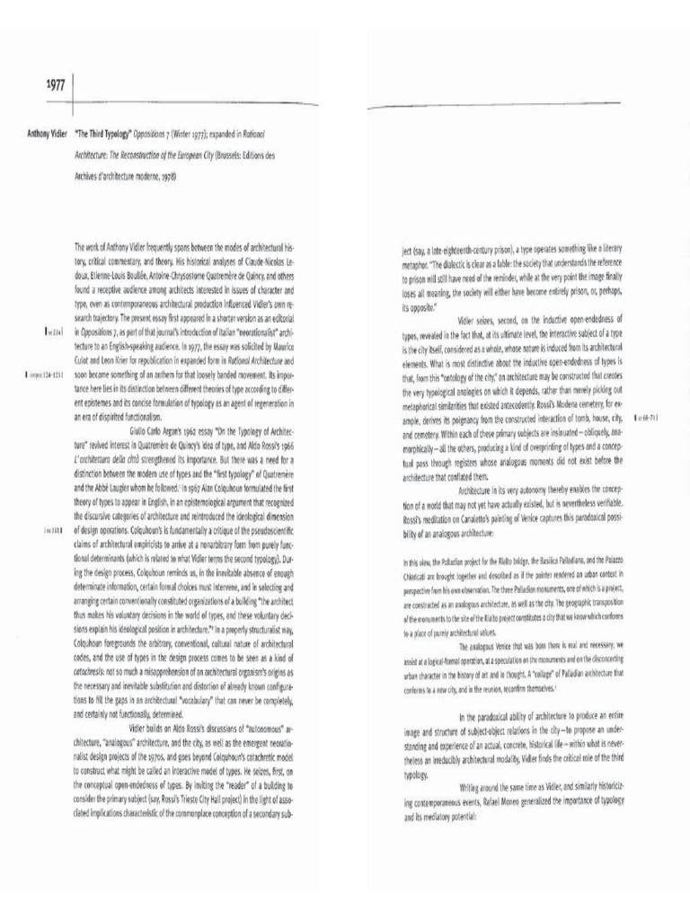 02 vidler third typology | PDF