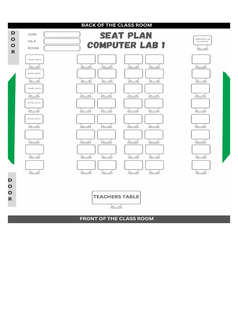 Rmmcmi Seat Plan 1stay24-25 | PDF
