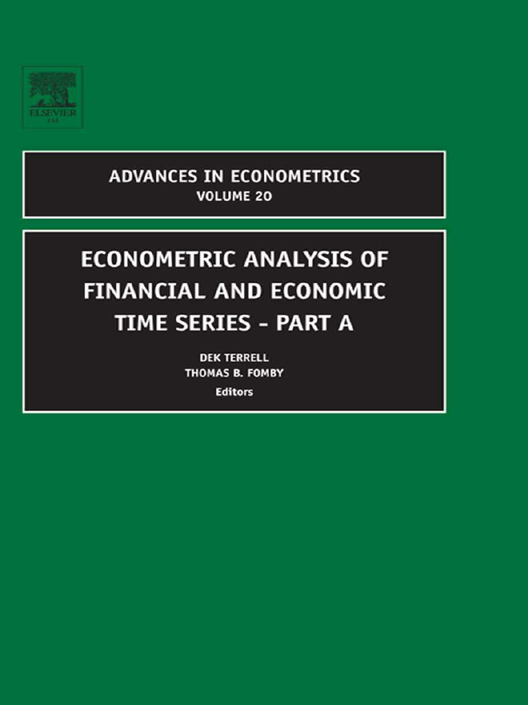 (Advances in Econometrics) Dek Terrell, Dek Terrell, Thomas B. B Fomby - Econometric analysis of ...