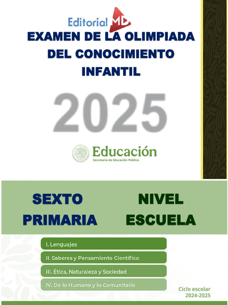OCI 2025 Escuela | PDF | Sistema inmune | Infección