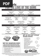 Bezbets Fixture 05.01.2024 | PDF | National Association Football ...