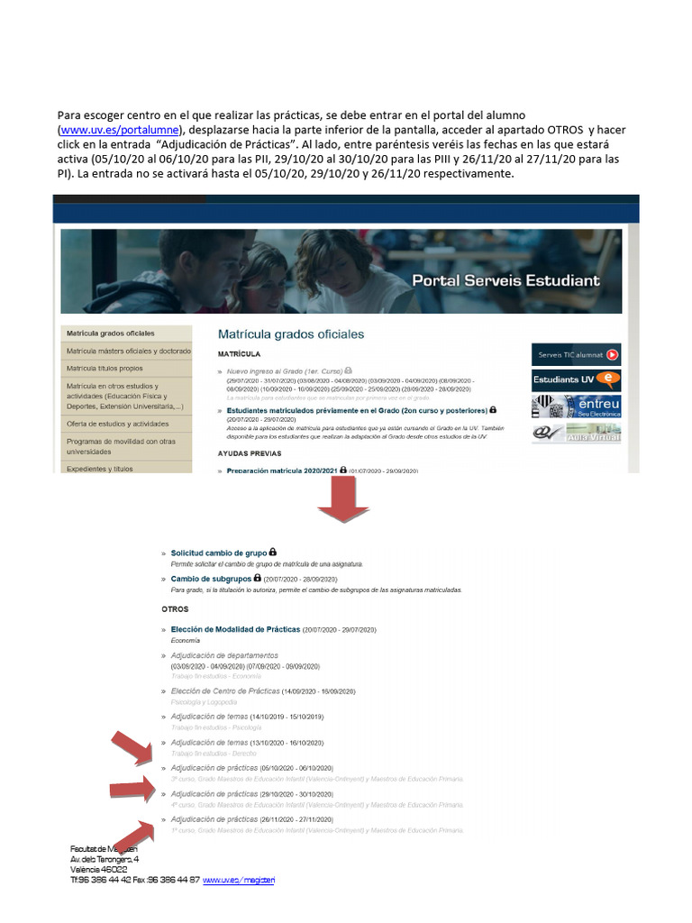TUTORIAL ADJUDICACIo DE PRaCTIQUES DE MAGISTERI X Cast 20 | PDF | Informática | Tecnología de ...