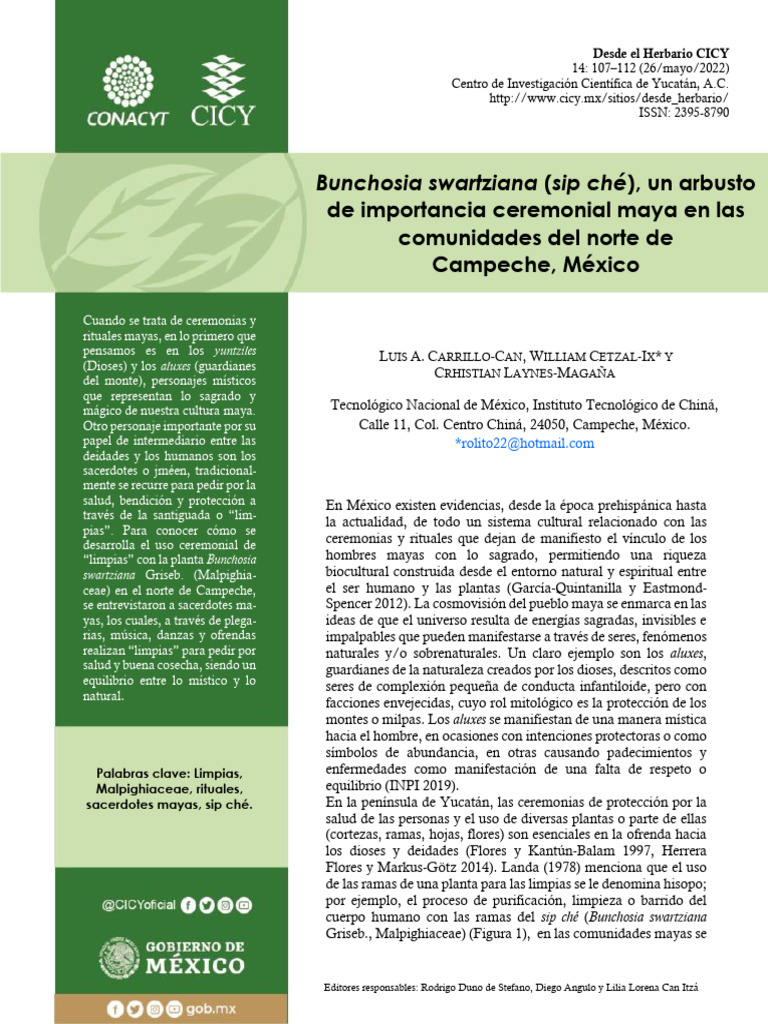 Sip Ché | PDF | Civilización maya | México