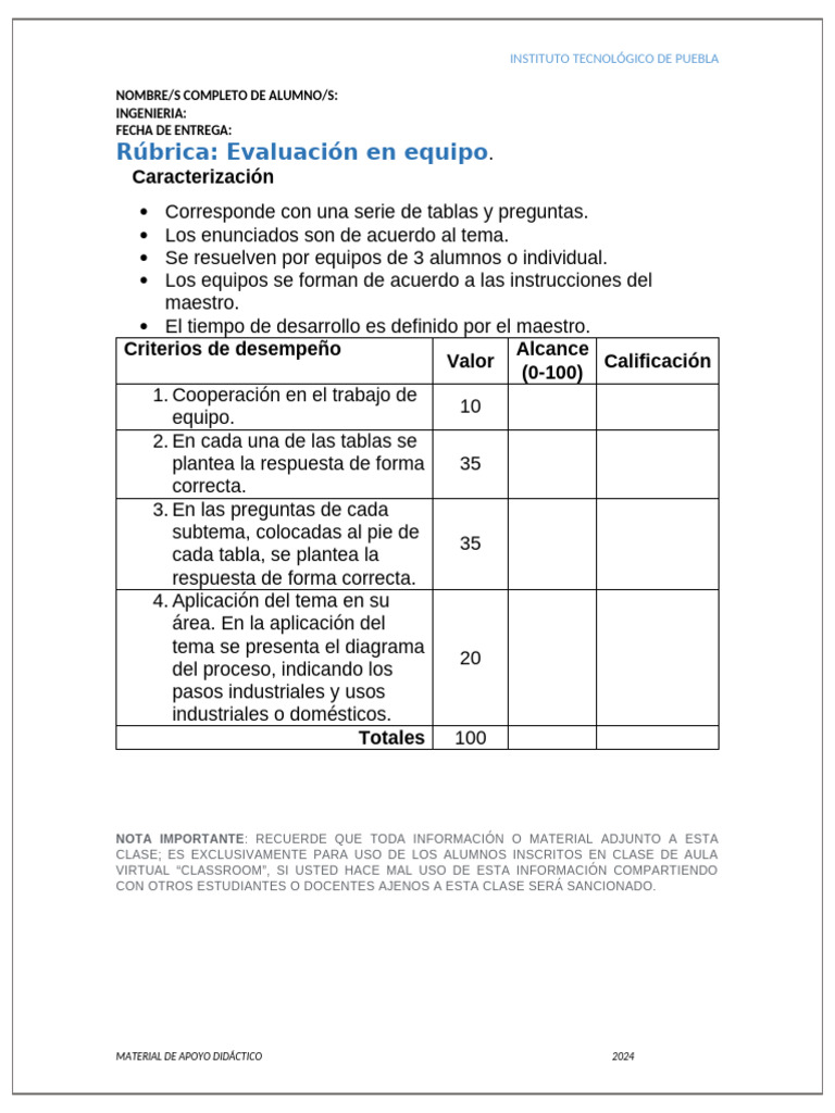 Tarea Nomenclatura Inorganica 2024 | PDF | Química | Compuestos químicos