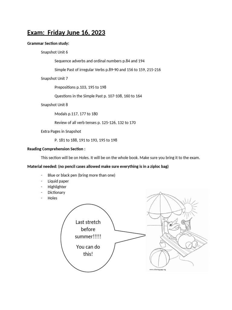 Sec 1 Exam Paper Term 3 | PDF