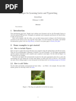Learn LaTeX in 30 Minutes - Overleaf, Online LaTeX Editor | PDF ...
