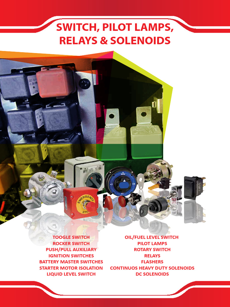 Toggle Switches & Electrical Components | PDF | Switch | Machines