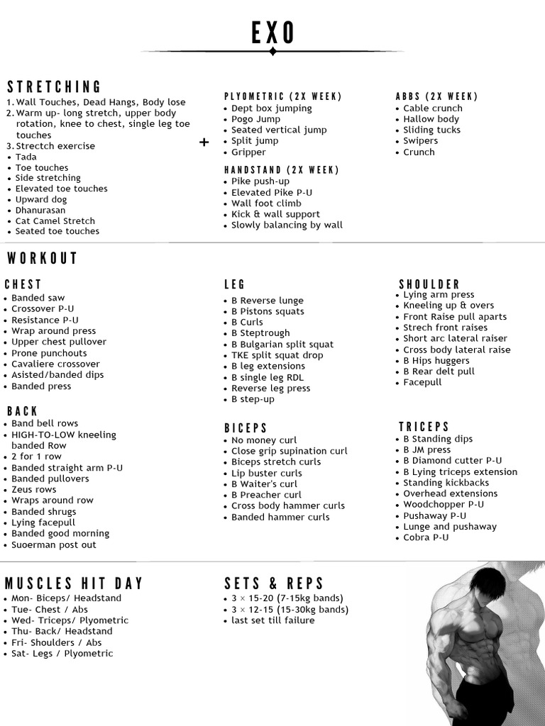 Exo | PDF | Anatomical Terms Of Motion | Physical Exercise