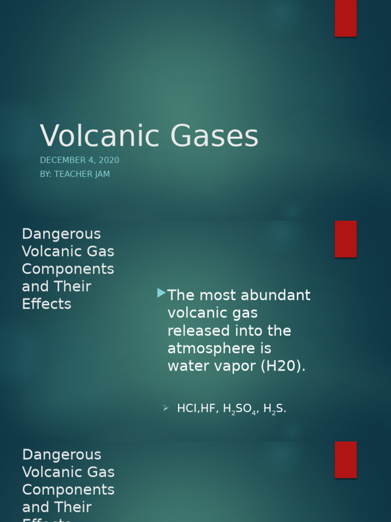 Volcanic Gases | PDF