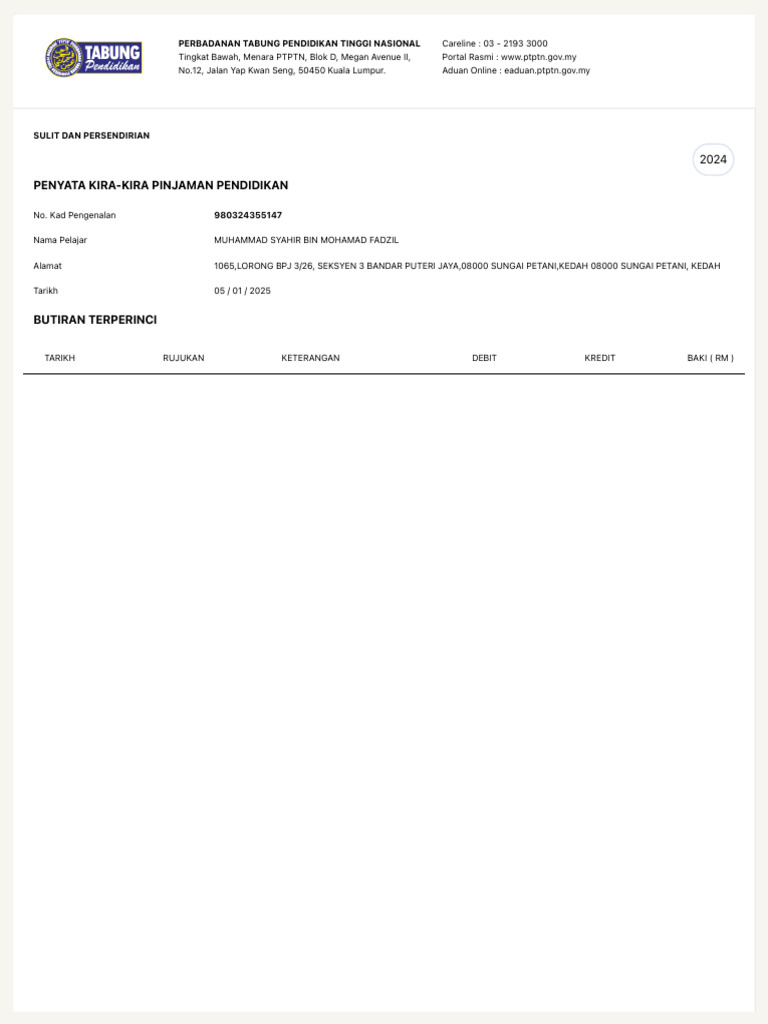 Statement 20250105 103756 | PDF