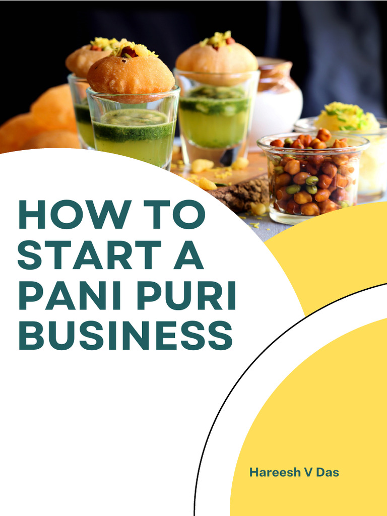 How To Start A Pani Puri Business PDF | PDF | Sales | Pricing