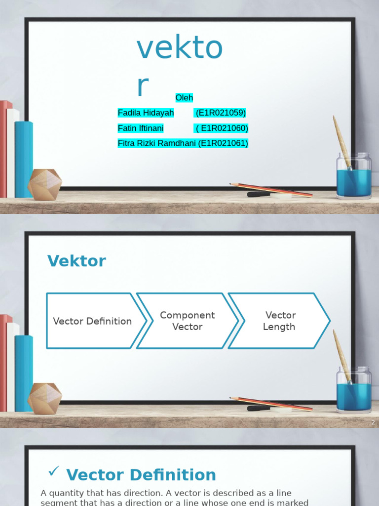 Understanding Vectors and Their Components | PDF | Euclidean Vector ...