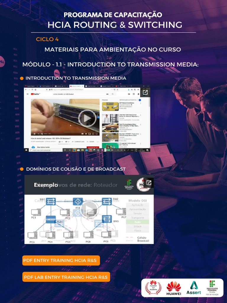 HCIA R&S - IFPB - Aulas Introdutórias e Material de Estudo | PDF