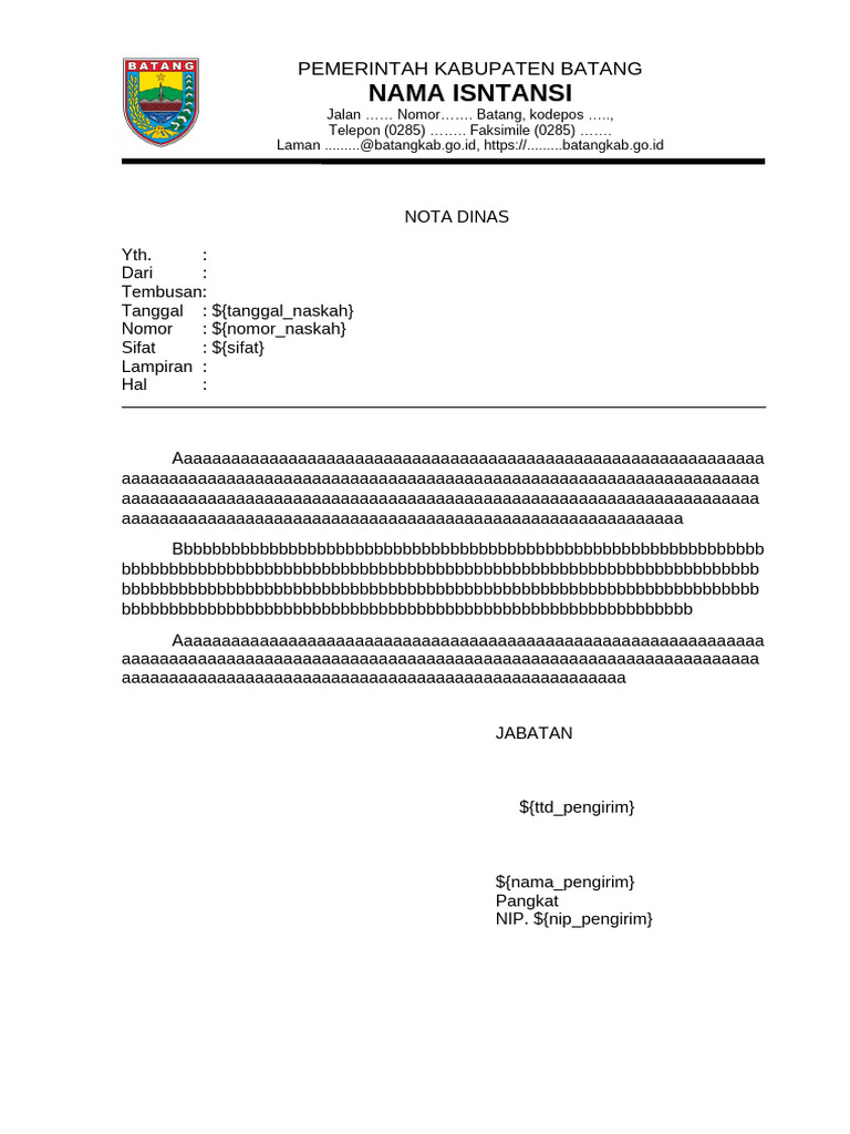 20250117200415nota Dinas | PDF