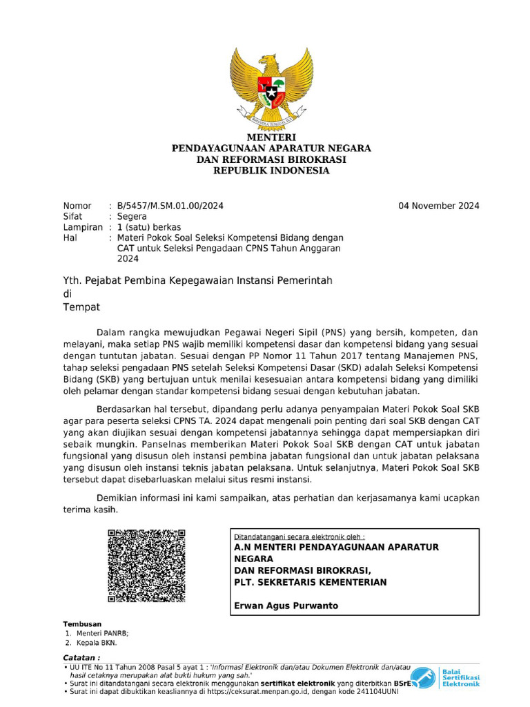 Kisi-Kisi SKB 2024 - 241108 - 102743 | PDF