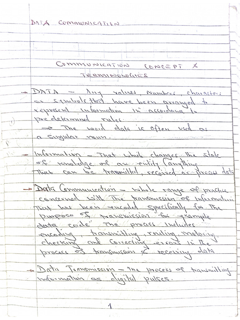 data communication | PDF