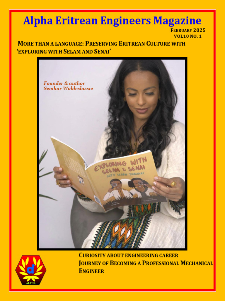 Alpha Eritrean Engineers Magazine 2025 February Issue | PDF | Hydroelectricity | Renewable Energy