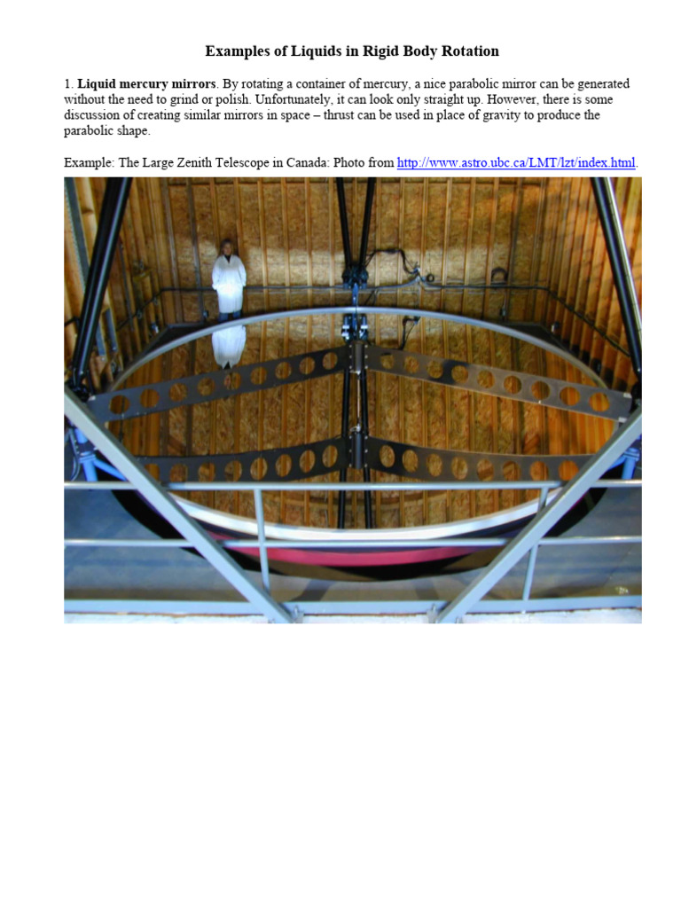 ME320 Chp3 Liquids - in - Rigid - Body - Rotation - Examples | PDF