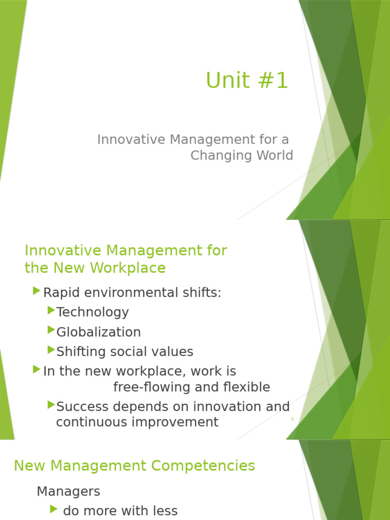 Unit 1 - Introduction To Management | PDF | Goal | Leadership