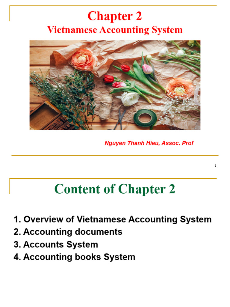 Overview of Vietnamese Accounting System | PDF | Debits And Credits | Fixed Asset