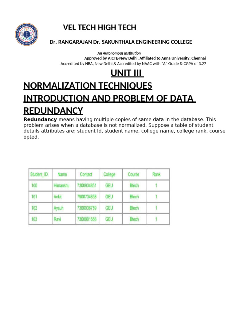 unit-3 | PDF | Data Management | Data Model