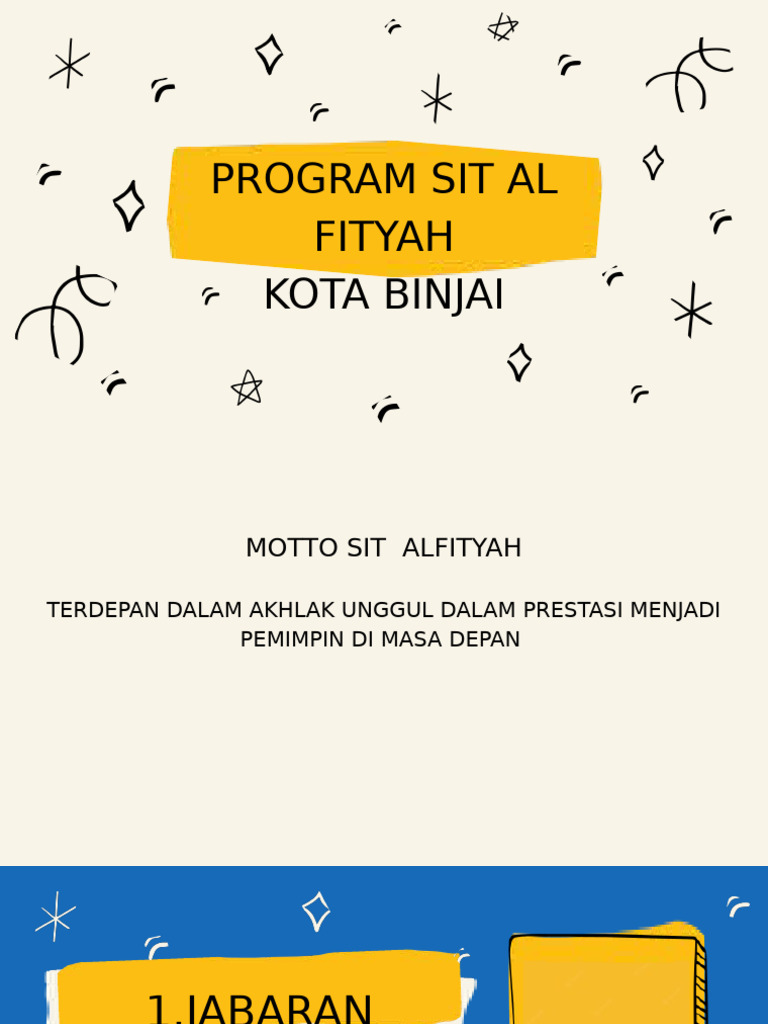 Motto Pemimpin SIT Al Fityah | PDF