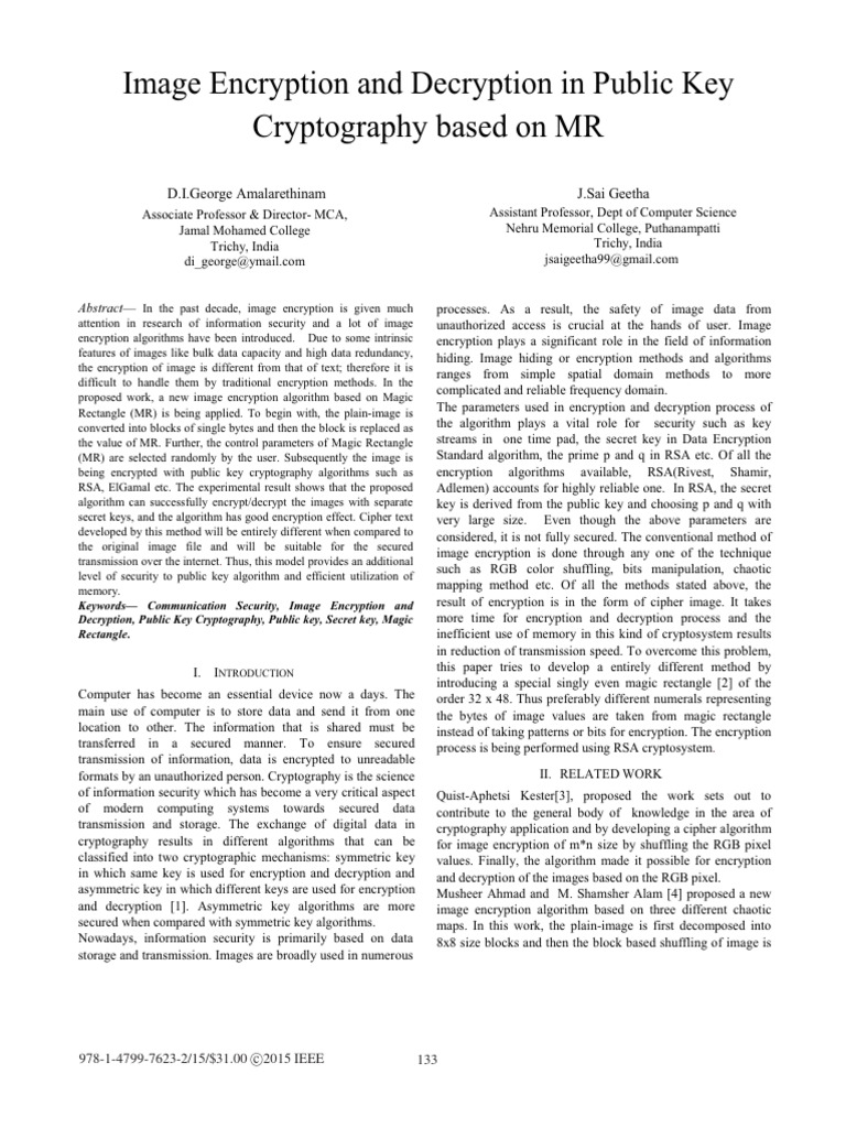 Image Encryption and Decryption in Public Key Cryptography based on MR ...