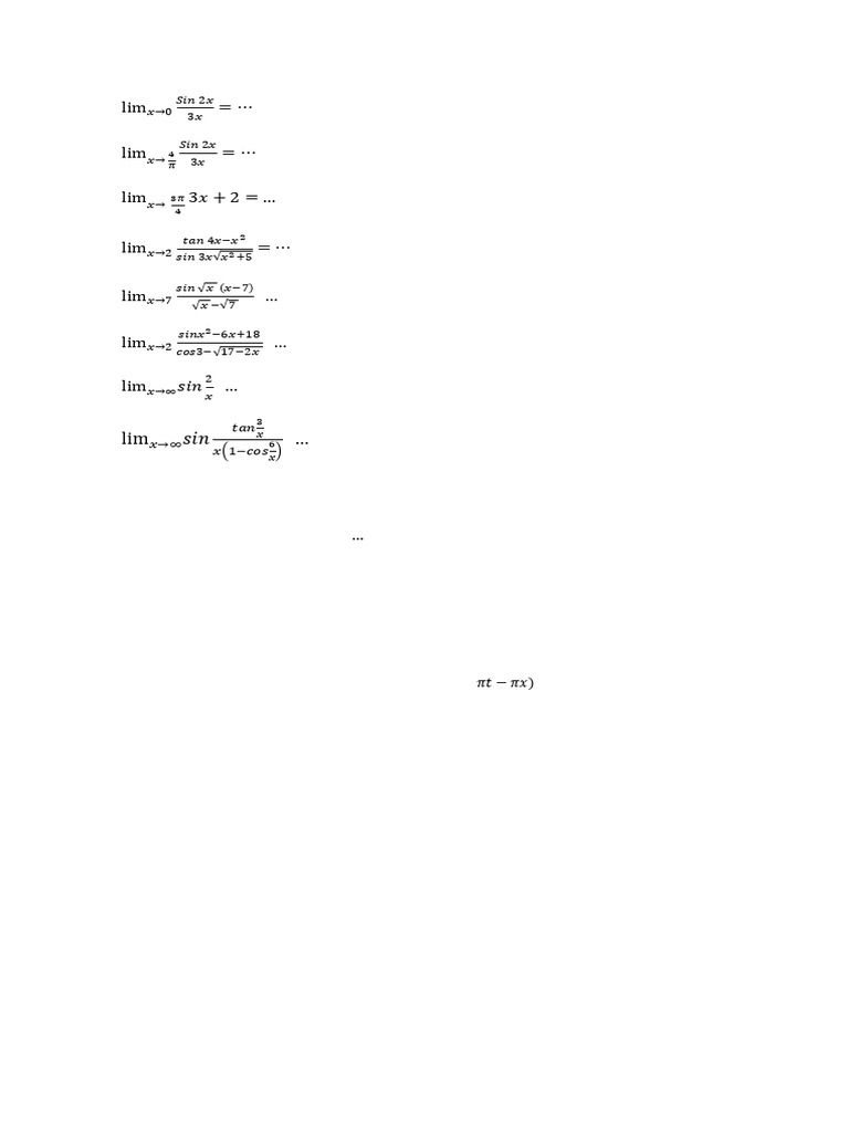 KISI KISI MTK P KELAS XII | PDF
