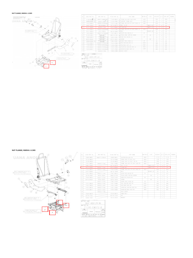 Positioning NS0541-11305 & 89911-X1002 (Hino Localize) | PDF